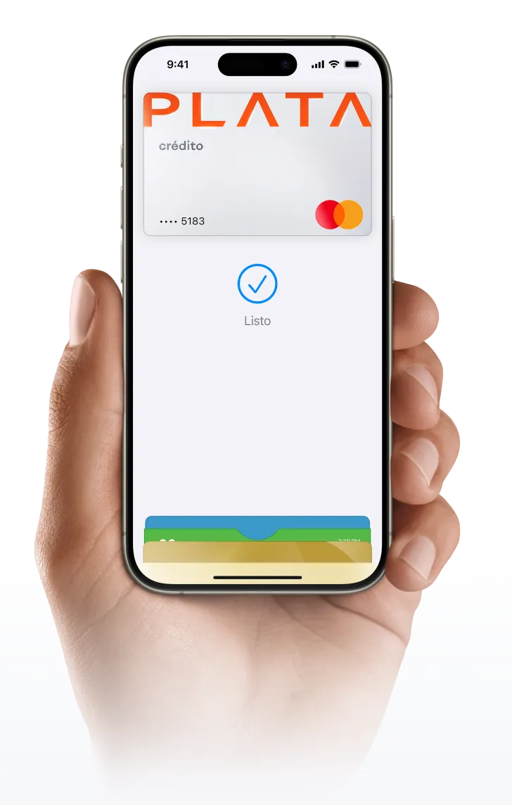 Plata Card | Comienza a pagar de forma segura y rápida con Apple Pay
